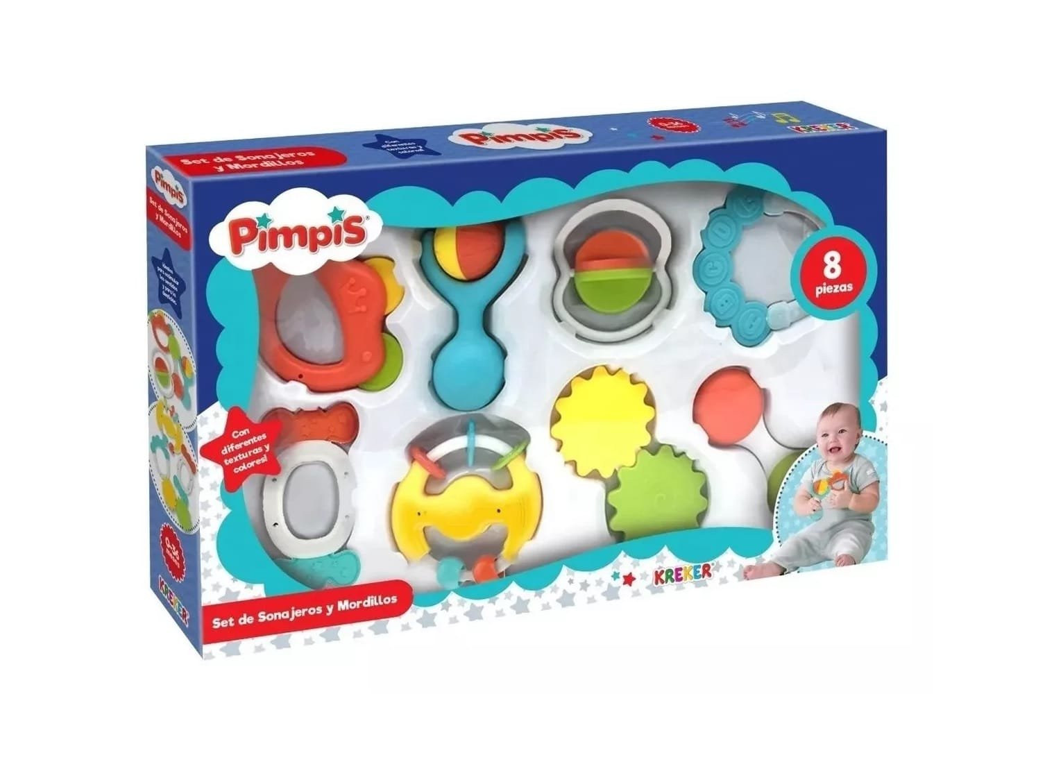 Pimpis-Set de Sonajeros y Mordillo – La Casa de Mamá