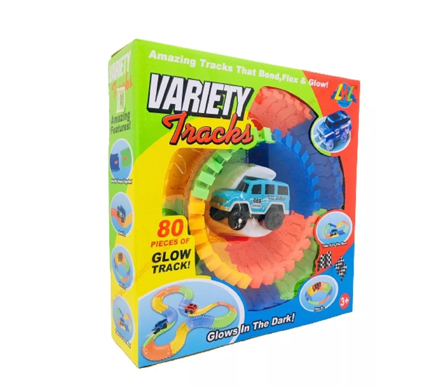 Pista Variety Tracks x80 piezas - La Casa de Mamá